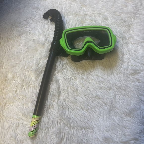 Coral | Toys | Coral Swim Mask Goggles Snorkel Set Green Water Sport ...